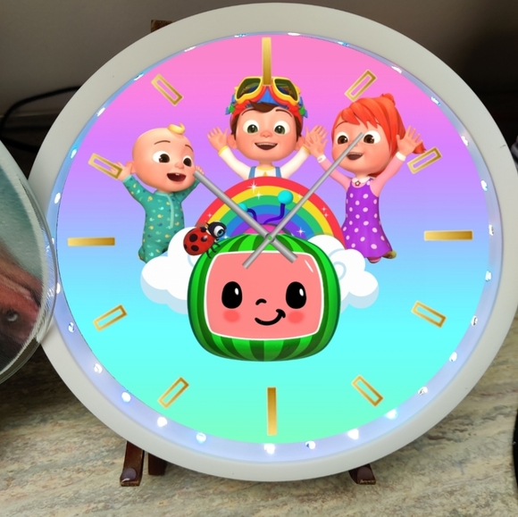 coco pelon | Wall Decor | Cocomelon Clock | Poshmark